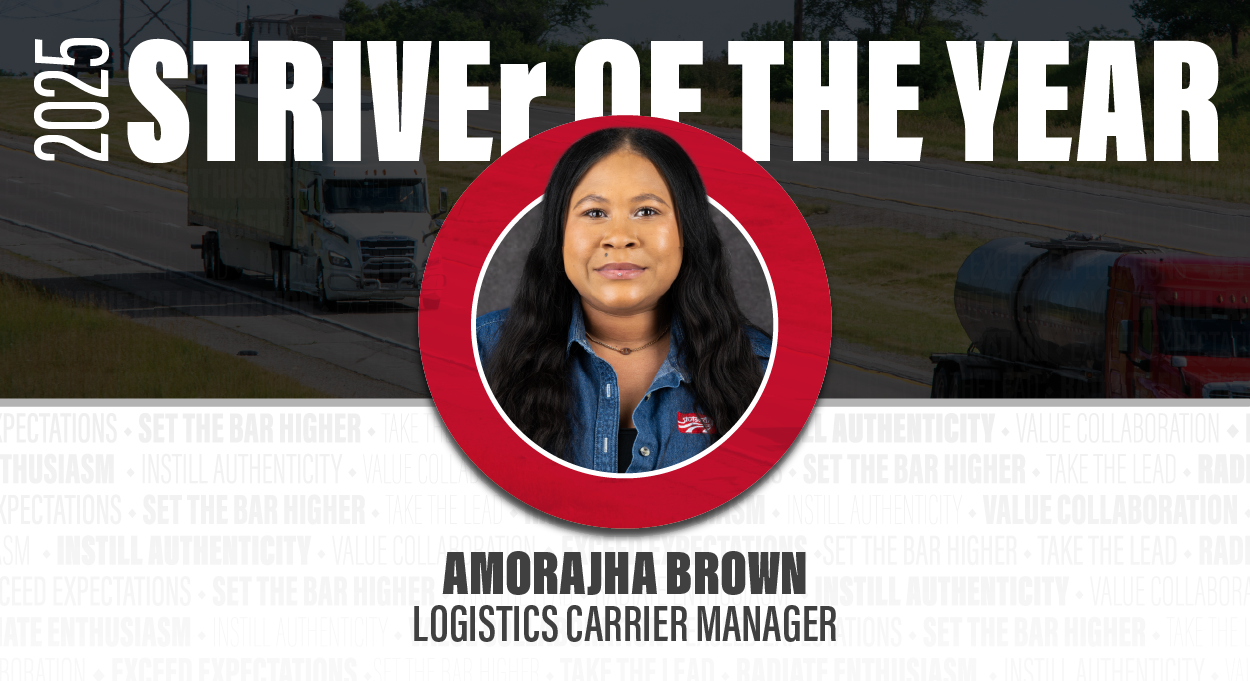 2025 Stutsman STRIVEr of the Year: Amorajha Brown | Stutsman Logistics